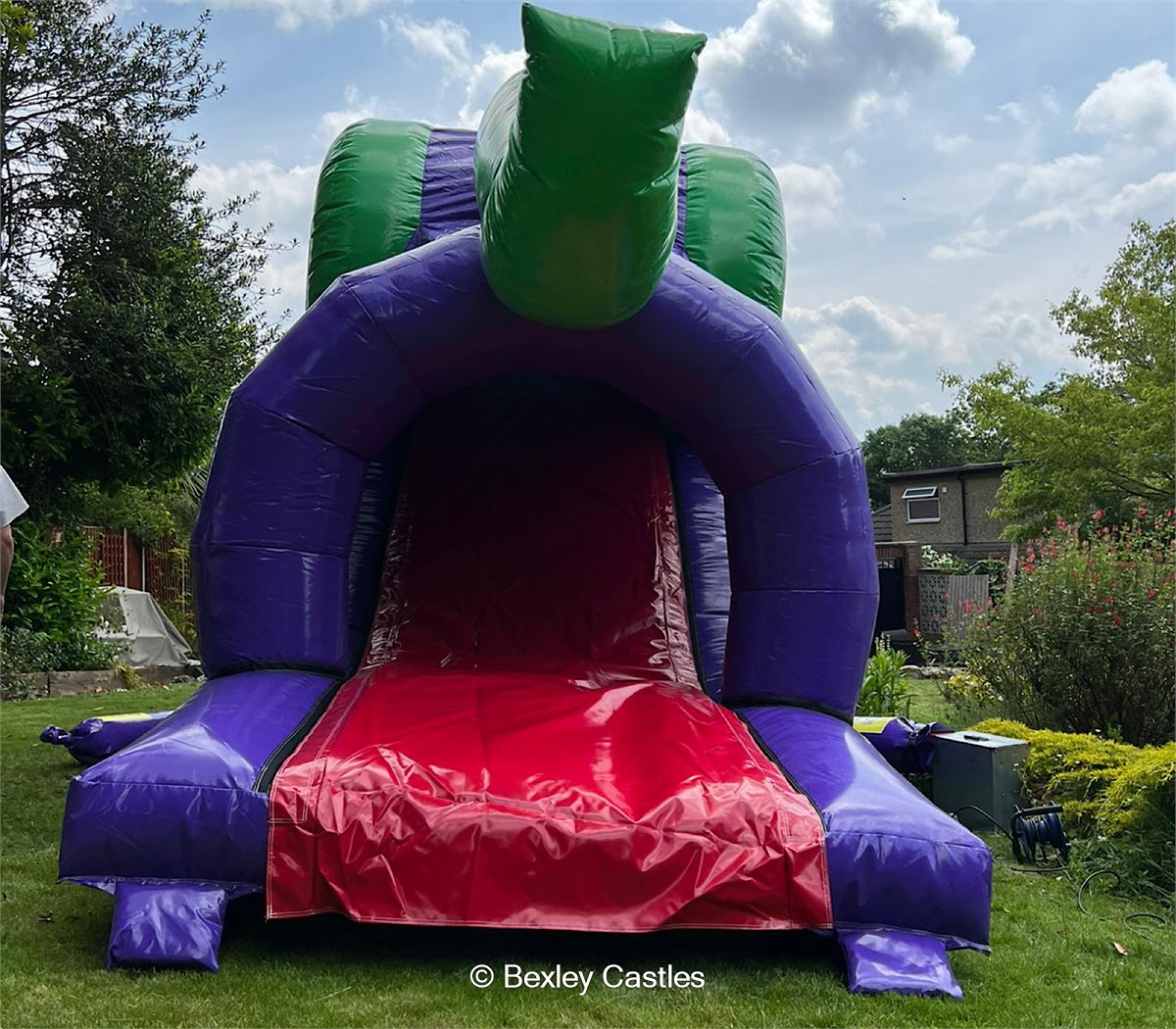 Dino Obstacle Course & Cage Bounce N Slide - Bouncy Castle Hire in ...