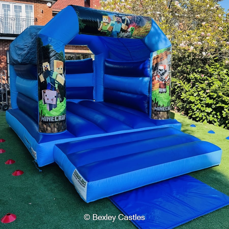 Minecraft Bouncy Castle Bexley Eltham Dartford & Welling