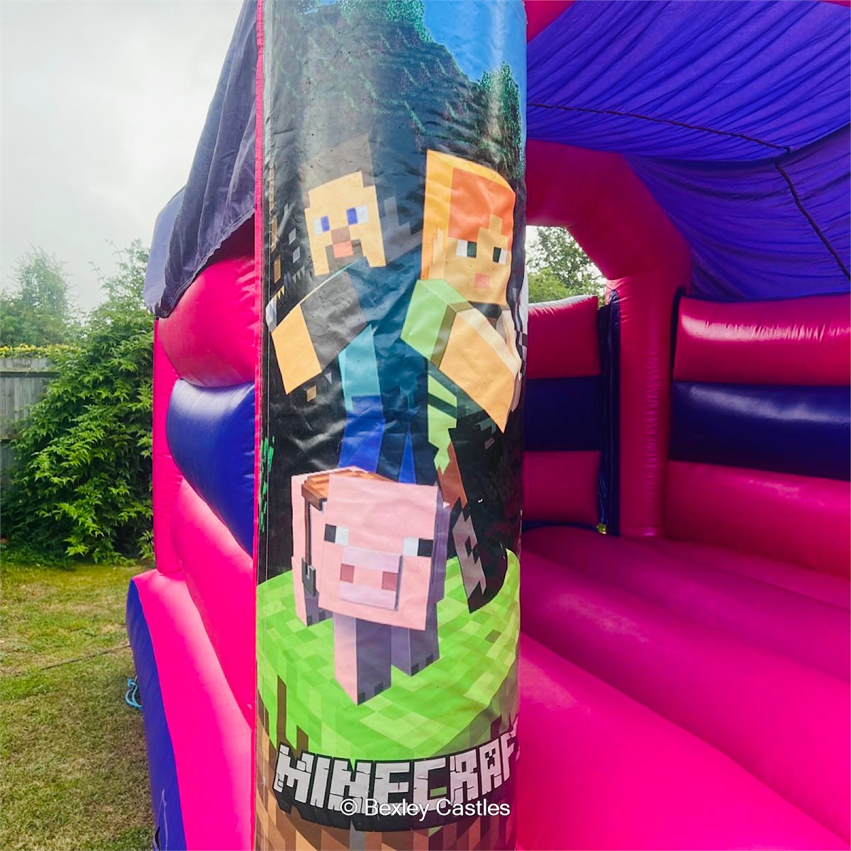 Minecraft Bouncy Castle Bexley Eltham Dartford & Welling