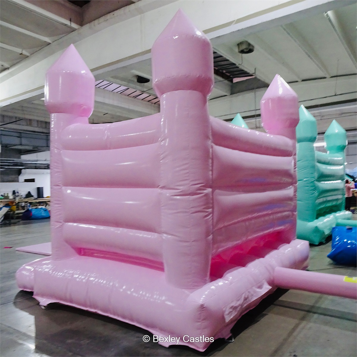 Pastel Pink Bouncy Castle Hire | Eltham | Bexley | Dartford | Sidcup