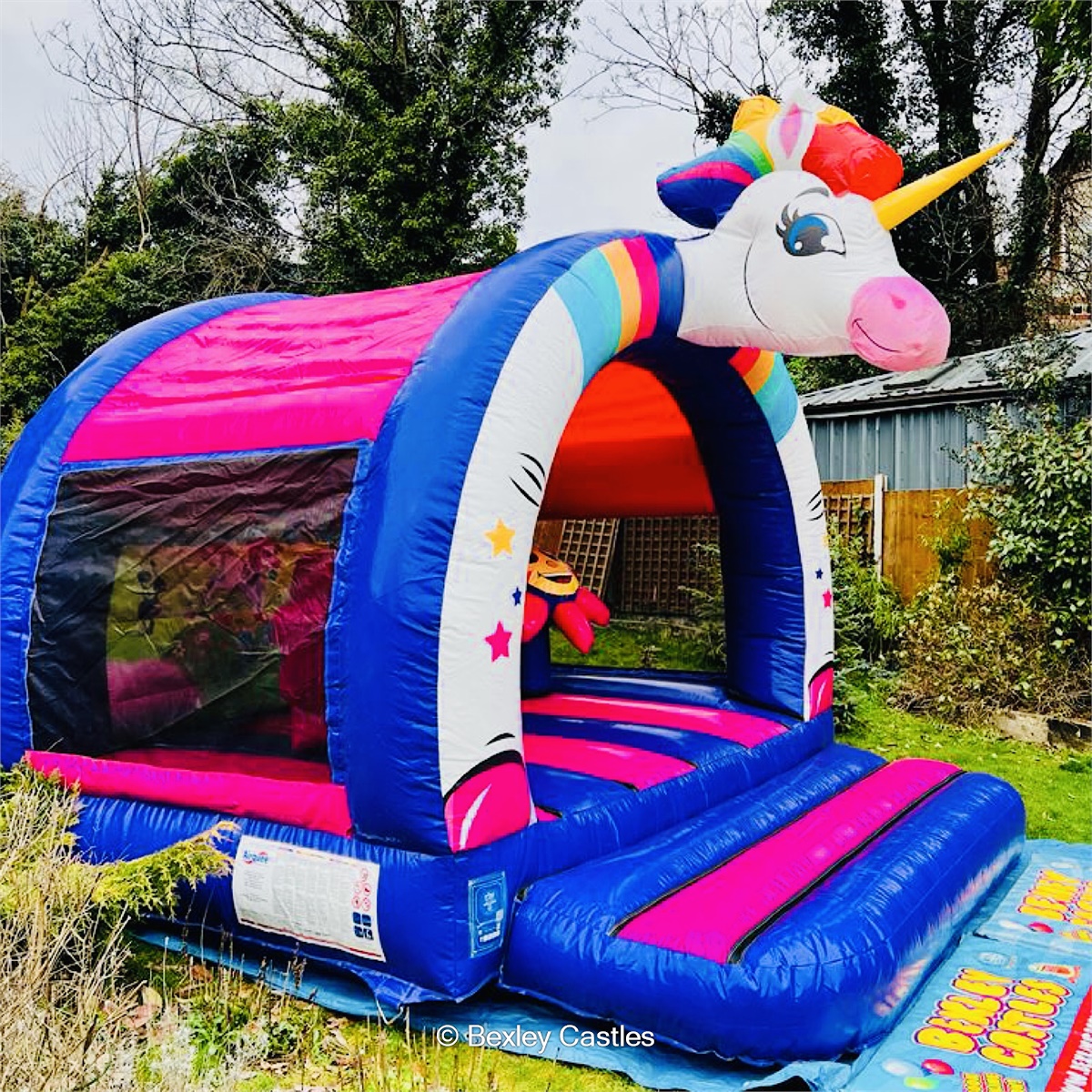 Unicorn Soft Play & Curved Bouncy Castle - Bouncy Castle Hire in ...
